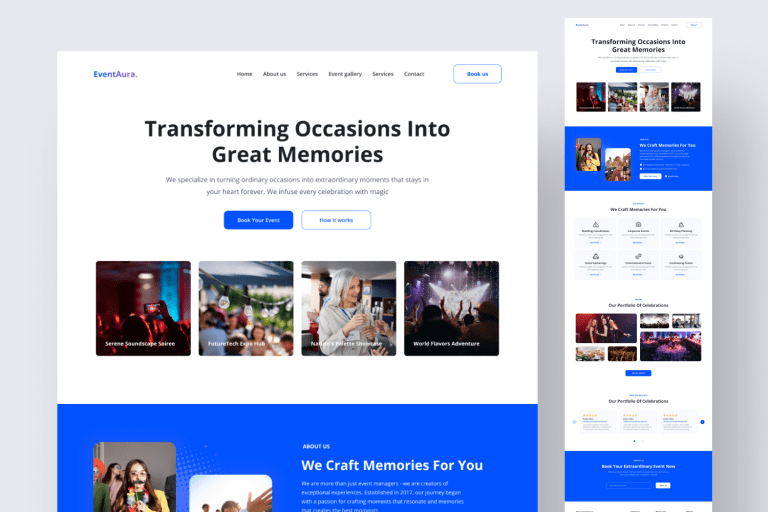 Free Fundraising Website Template Design