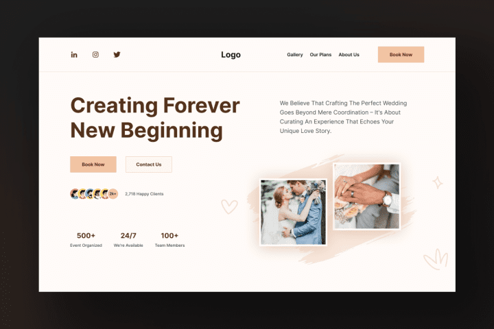 20 Hero Section Design Starter Pack