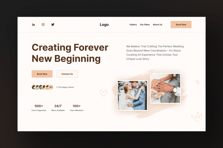 20 Hero Section Design Starter Pack