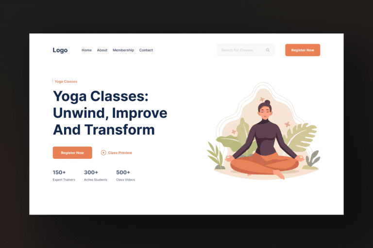 20 Hero Section Design Starter Pack