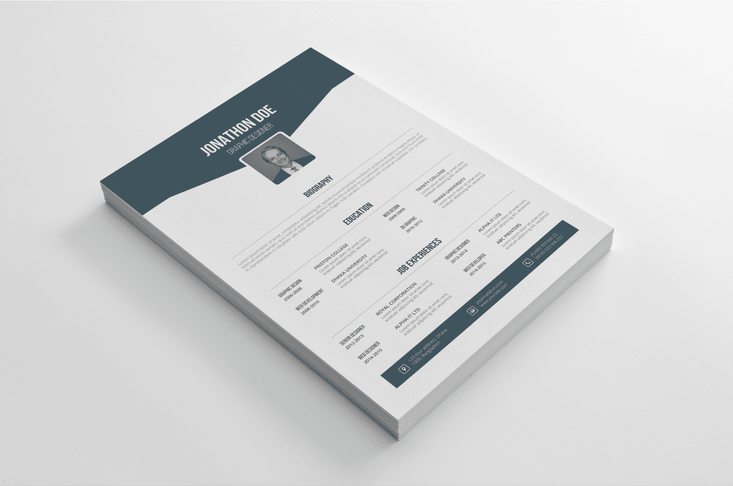 32 Top MS Word & Figma Resume Template Pack