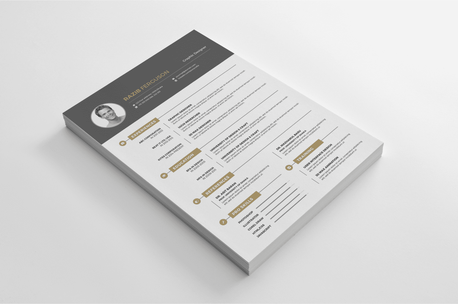 32 Top MS Word & Figma Resume Template Pack