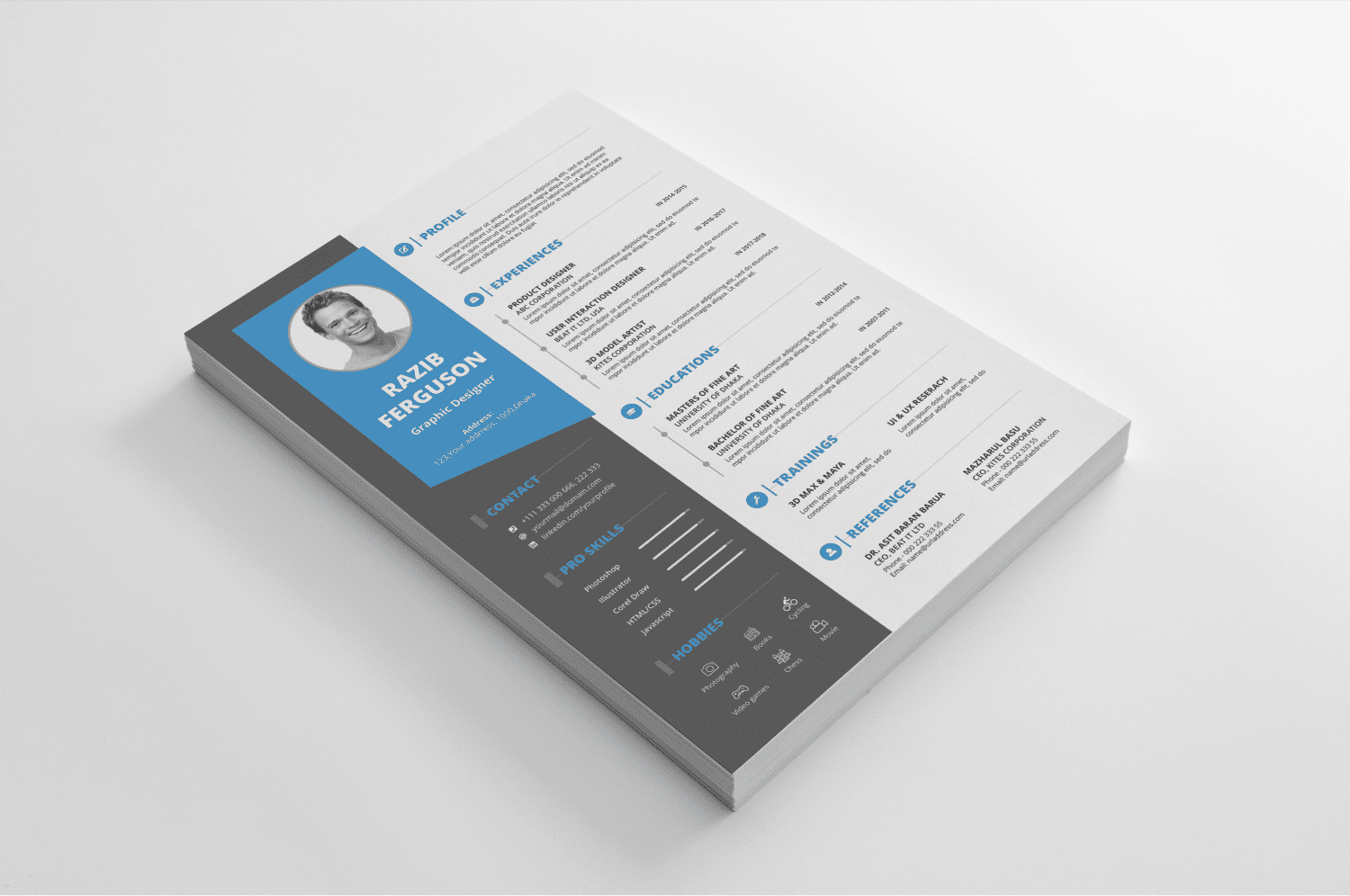 32 Top MS Word & Figma Resume Template Pack