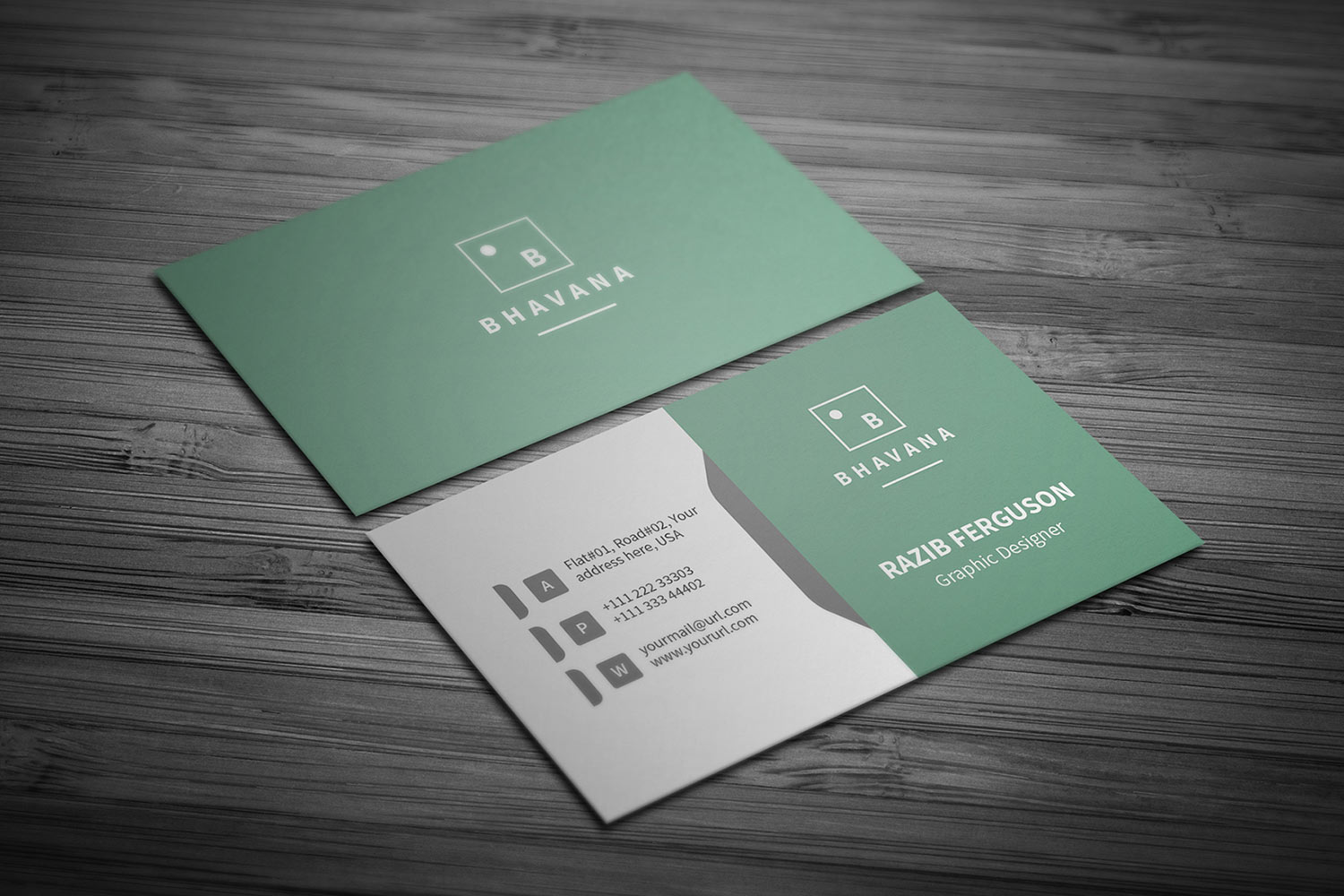 Sleek Business Cards Template